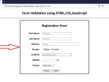 Form Validation Using Javascript